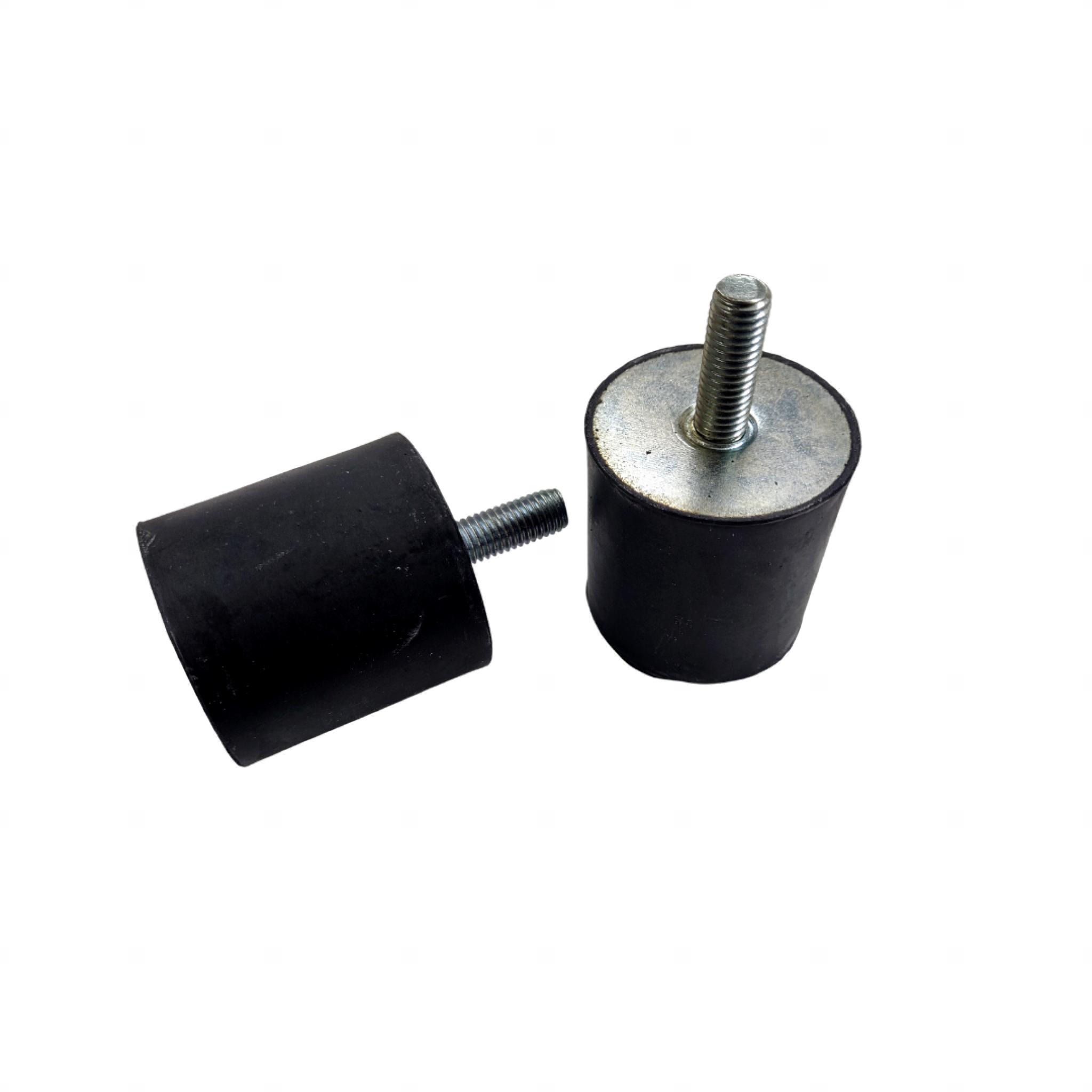 Male Flat Buffers Stopper M4 M6 M8 M10 M12 M16 - Type D