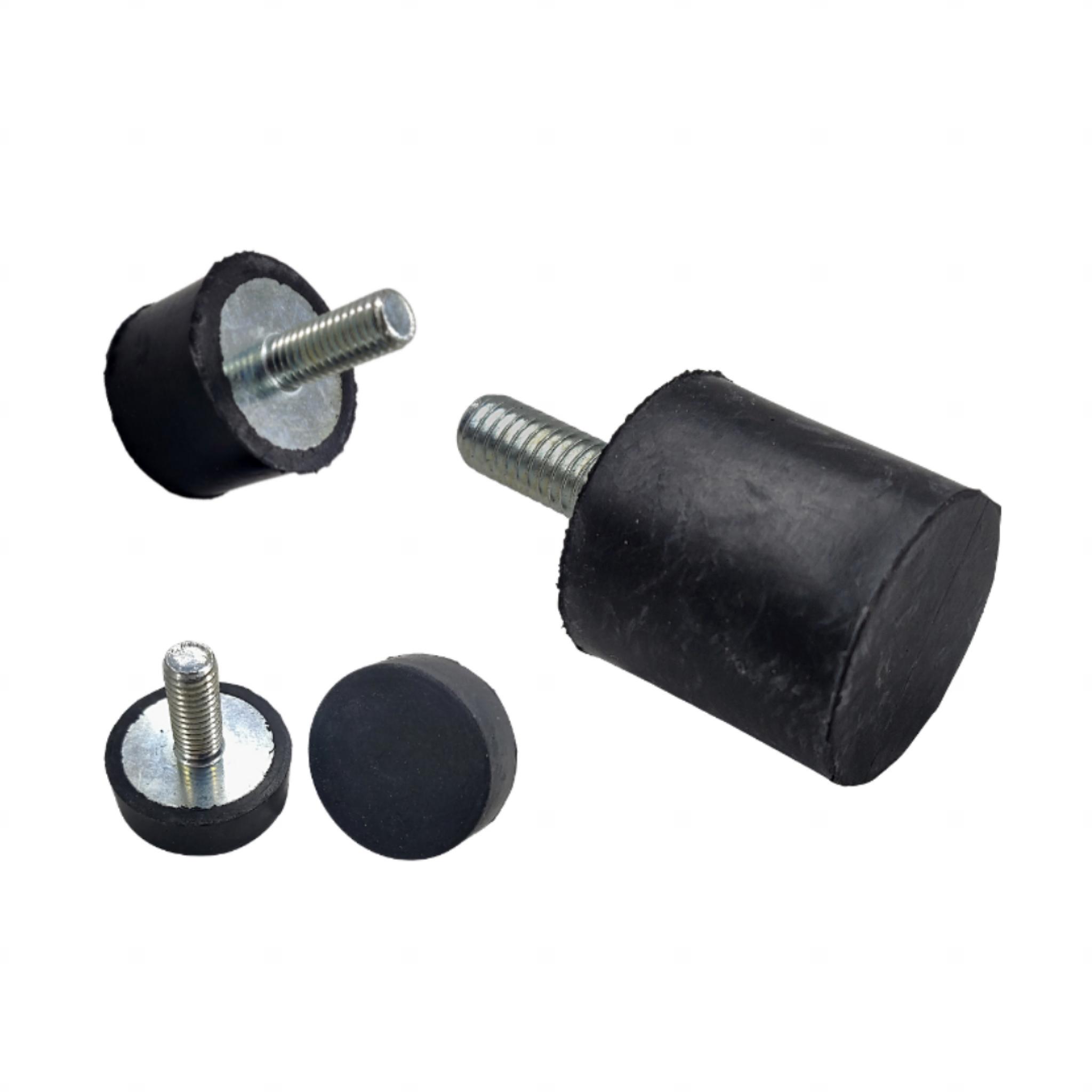 Male Flat Buffers Stopper M4 M6 M8 M10 M12 M16 - Type D